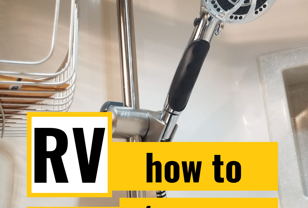 Upgrade Your RV Shower | How to Winterize Your RV