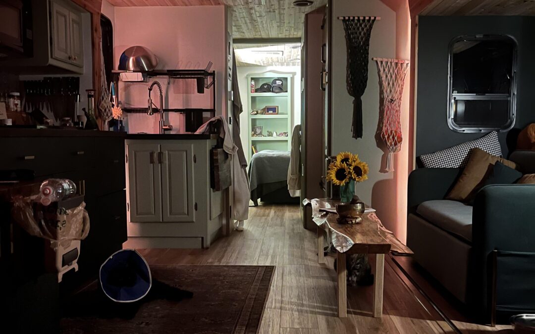 A cozy night in the RV | How to Winterize Your RV