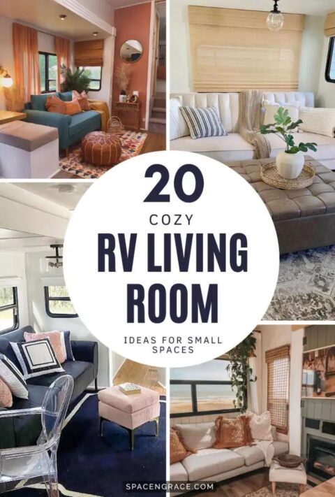 20 Cozy RV Living Room Ideas for Small Spaces | How to Winterize Your RV