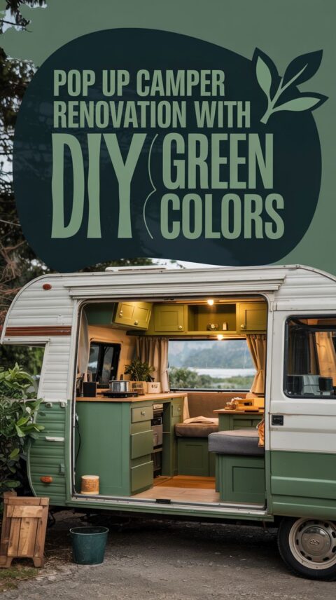 Transform Your Pop Up Camper: Easy DIY Projects | How to Winterize Your RV